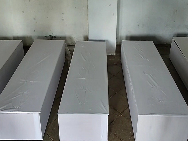 Mass coffin-making underway in Vadodara as Ahmedabad plane crash death ...