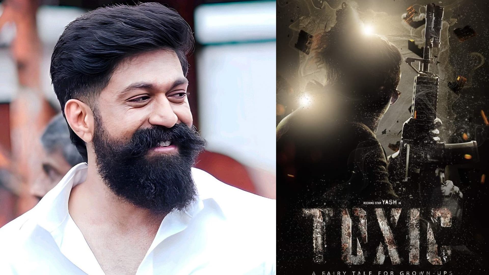 'KGF' Star Yash Unveils New Poster for 'Toxic: A Fairy Tale for Grown ...