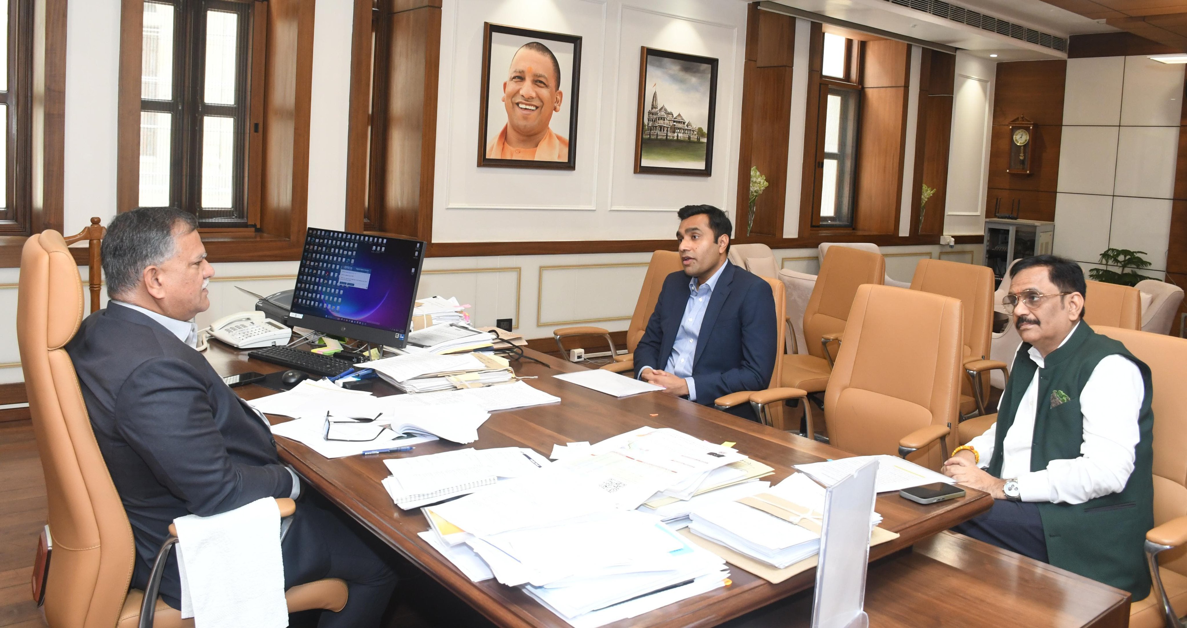 UP Chief Secretary meets Karan Adani, discusses making state an ...