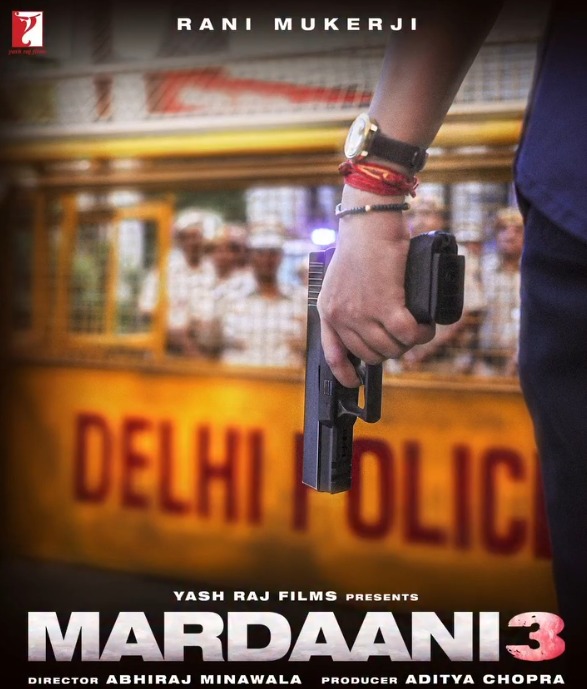 Rani Mukerji-starrer ‘Mardaani 3’ poster unveiled on first day of Navratri