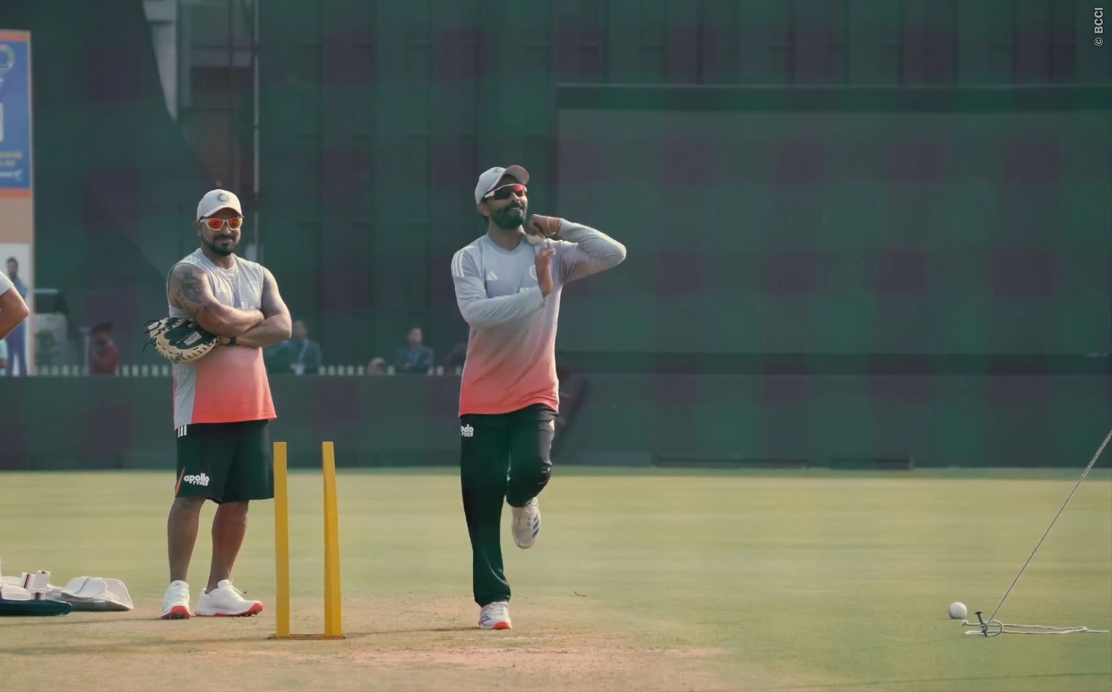 Jadeja fine-tunes bowling accuracy in special training session ahead of ...